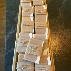 Custom Made Soaps 2.5 Oz With Custom Imprinted Labels - Half of a Full ...