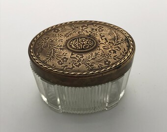 Vanity Powder Jar | Etsy