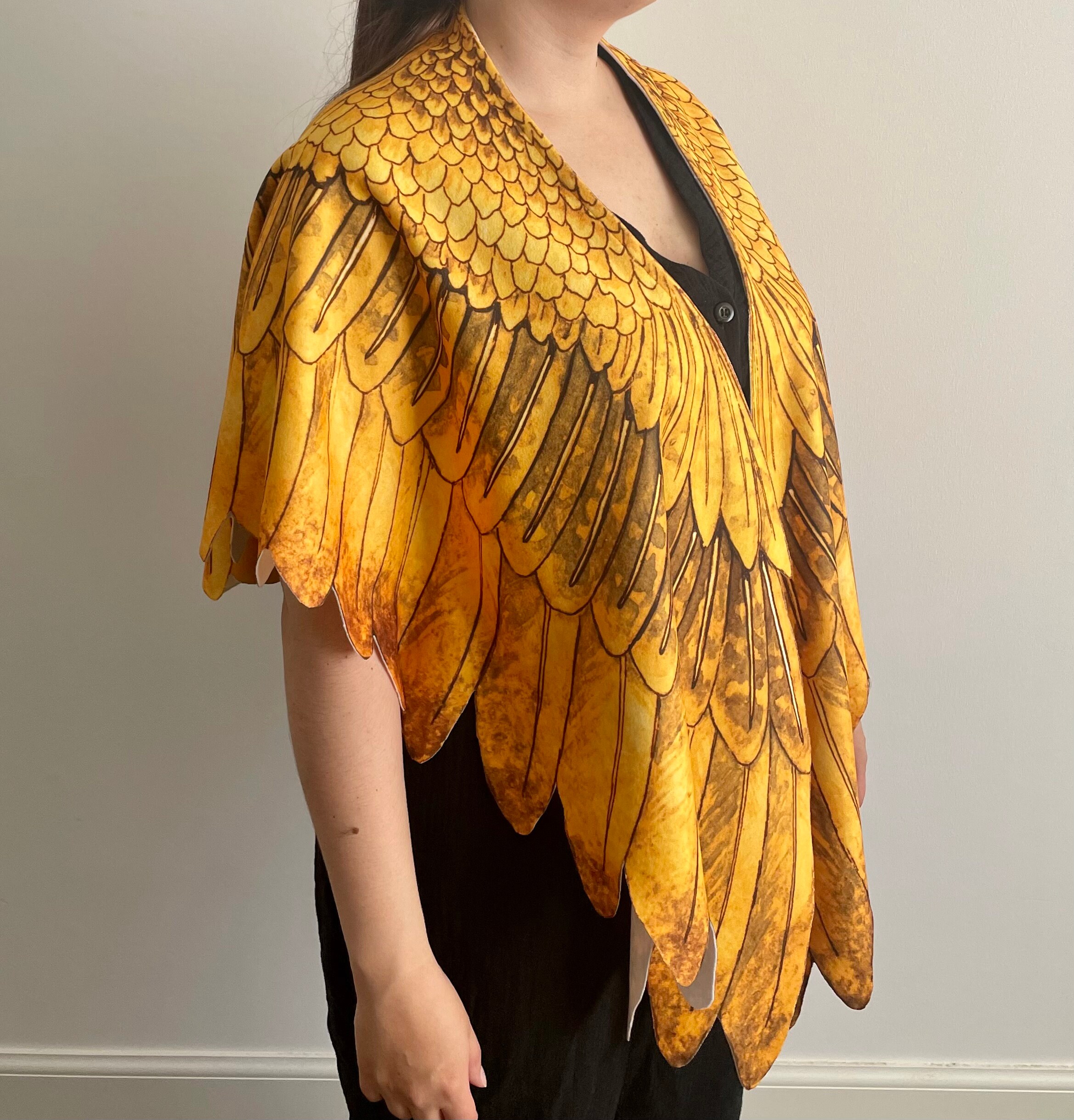 Wings Shoulder Shawl hawk - Etsy
