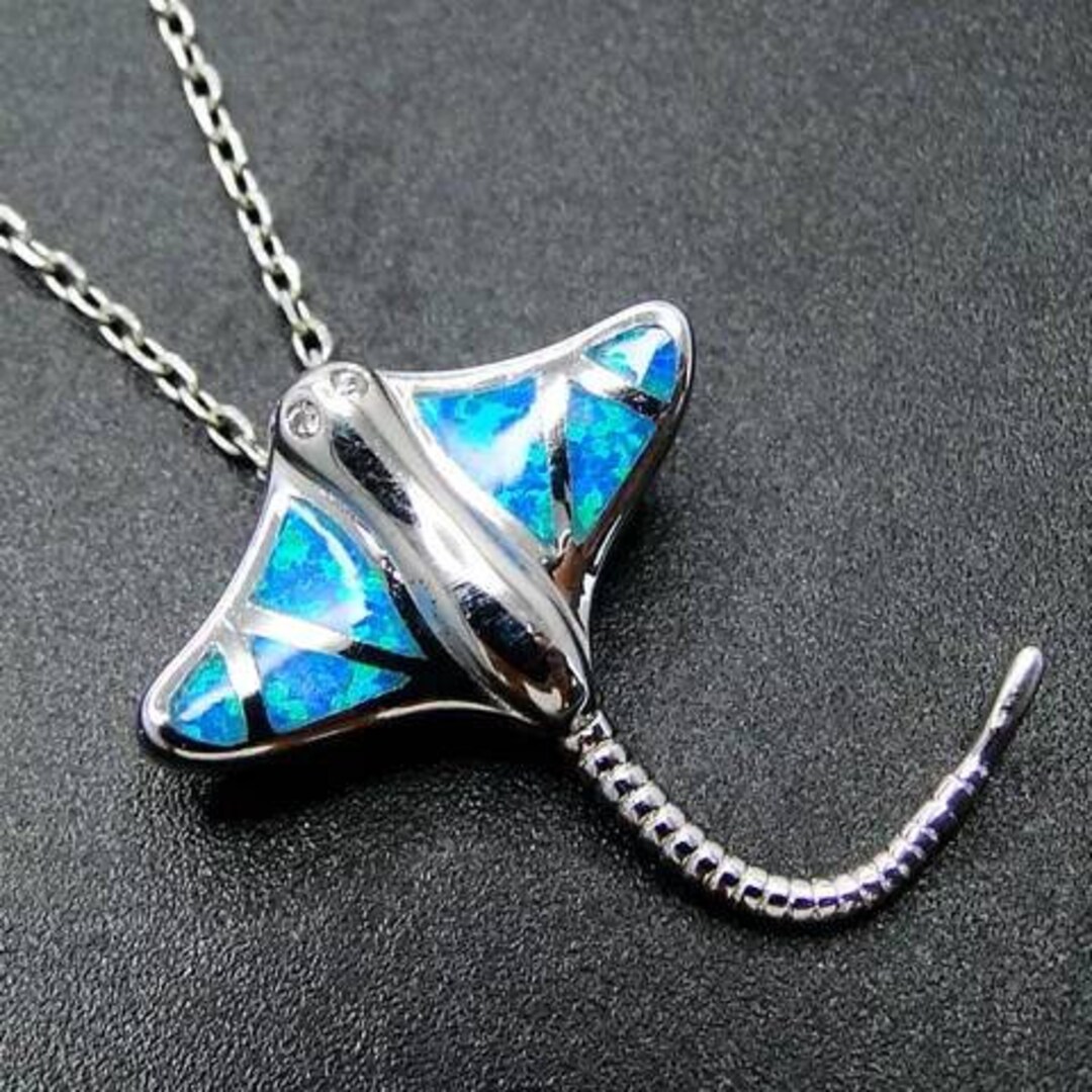 Manta Ray Silver Pendant/s925 Manta Ray Pendant/gift for Ocean Lovers ...
