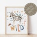 Zebra Digital Print, Safari Printable Wall Art, Zebra Printable, Safari ...