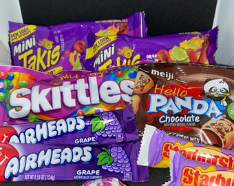 Purple Snack Box | Etsy