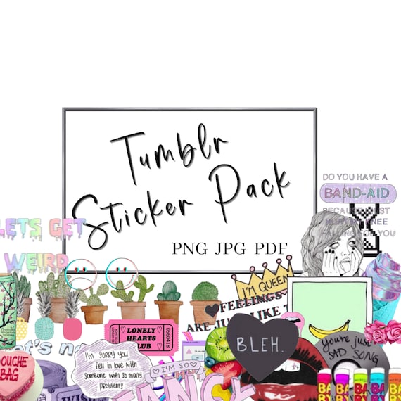 Tumblr Laptop Stickers