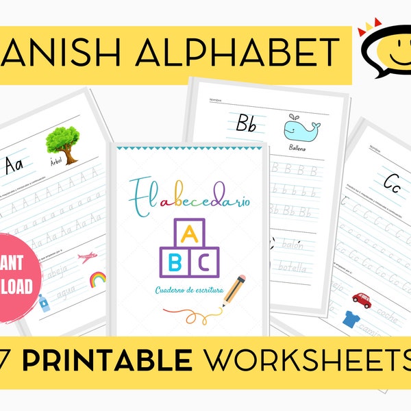 Alfabeto en español abecedario practica escritura letras alfabeto ...