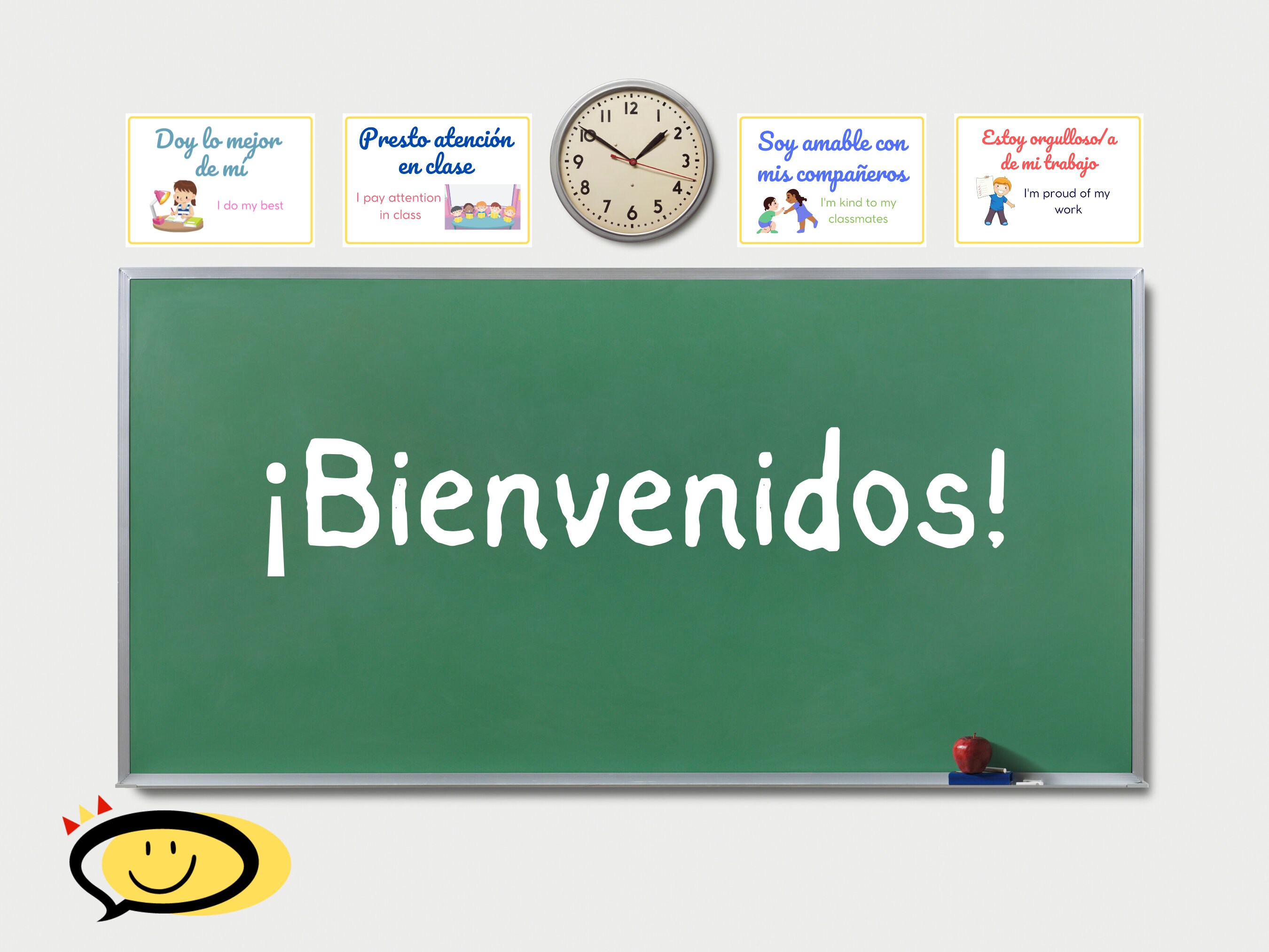 Spanish Signs For Classroom