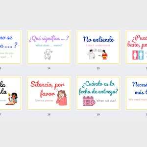 Spanish Classroom Phrases Printable Poster Set, Spanish Classroom Decor ...