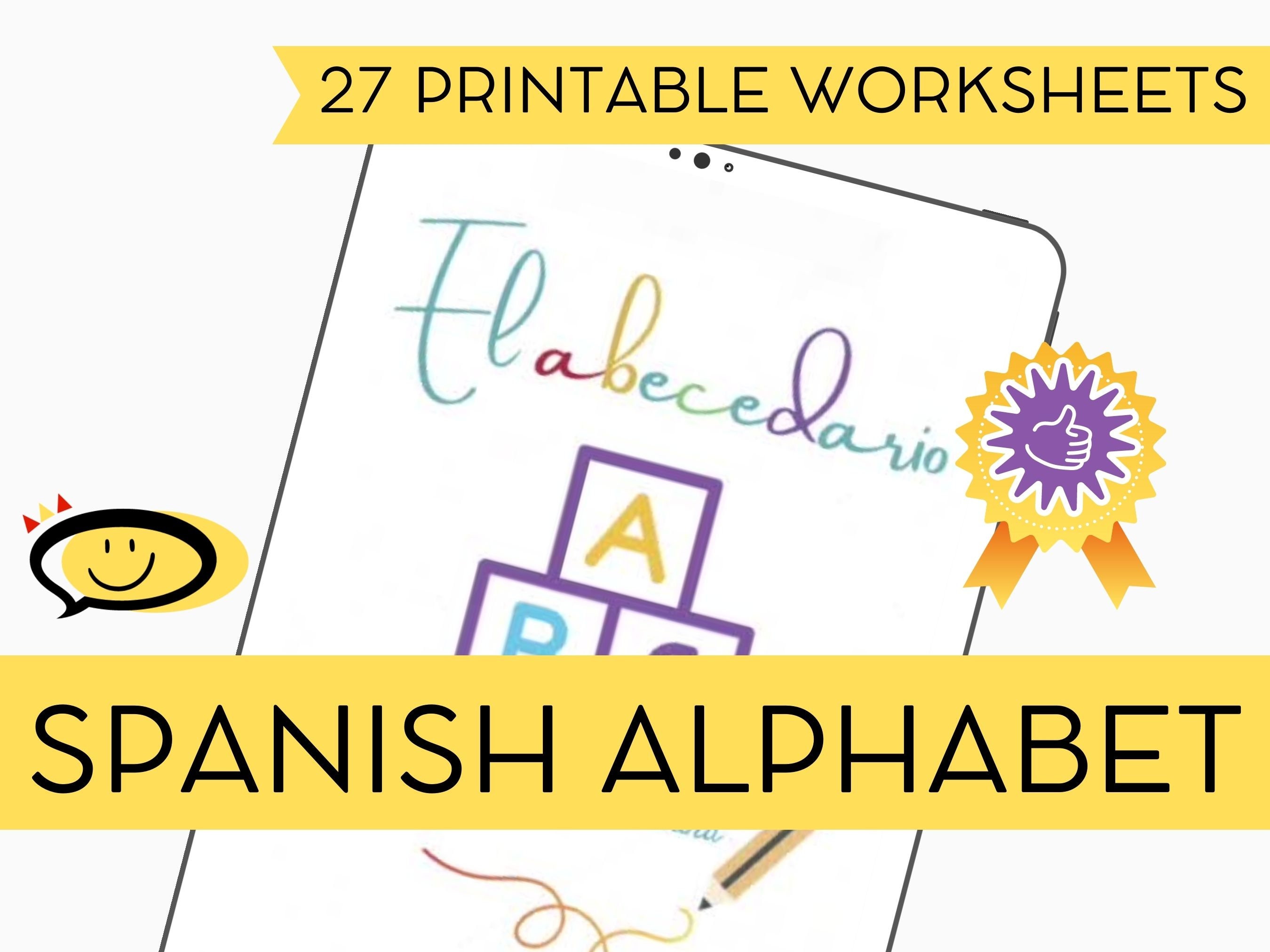 Spanish Alphabet Letter Tracing Spanish Alphabet Worksheets Spanish ...