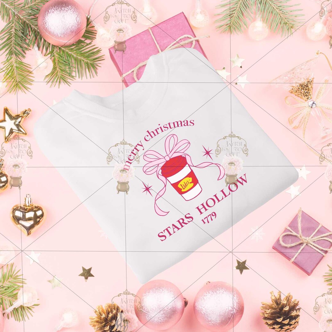 Stars Hallow Festive Holiday Cup PNG & SVG - Etsy