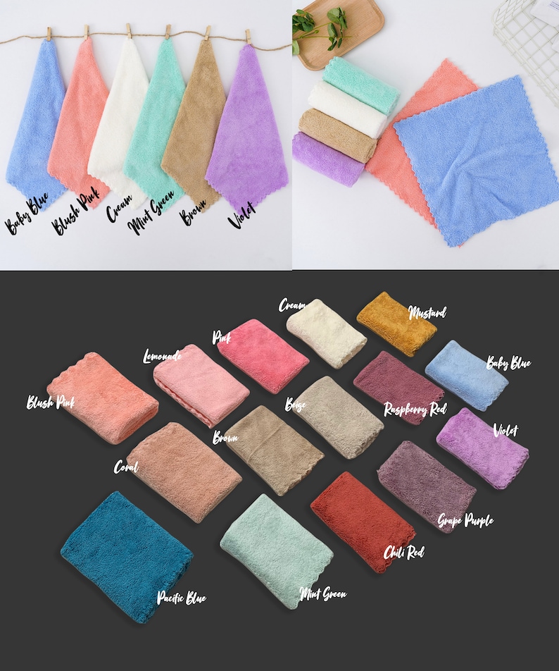 10 Pack Super Soft and Absorbent Multipurpose Microfiber Cloth - Etsy