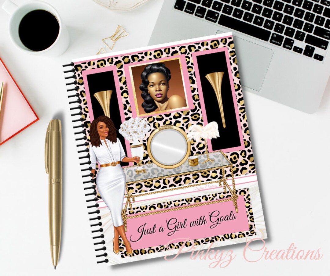 Printable Pink and Leopard Journal/planner Stationery Set Planner Cover ...