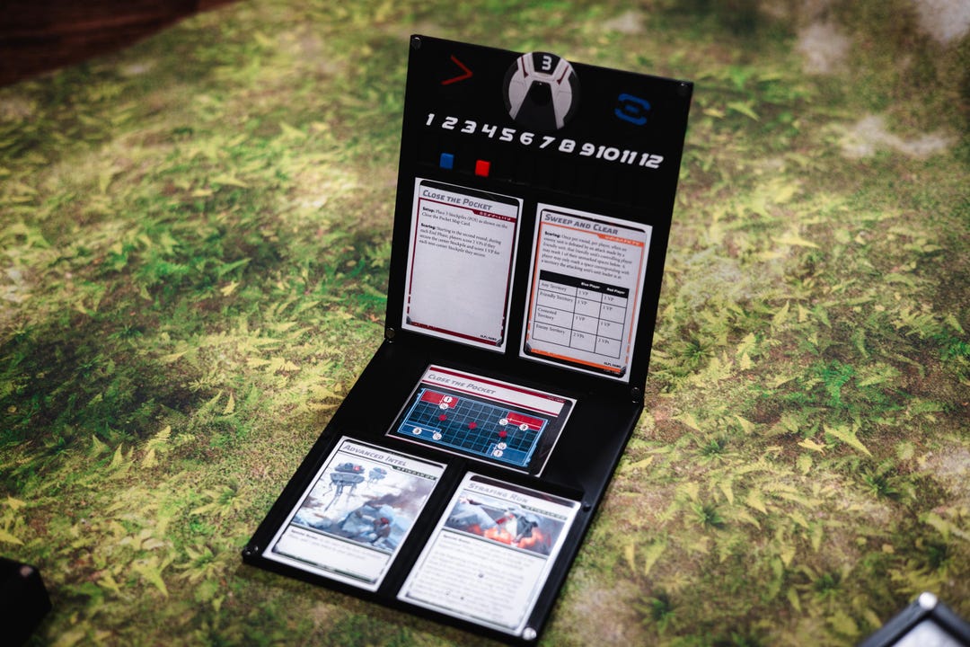 Star Wars Legion 2.6 Scoreboard Stackable and Magnetic // Storage ...