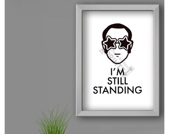 Im Still Standing Wall Art - Etsy UK