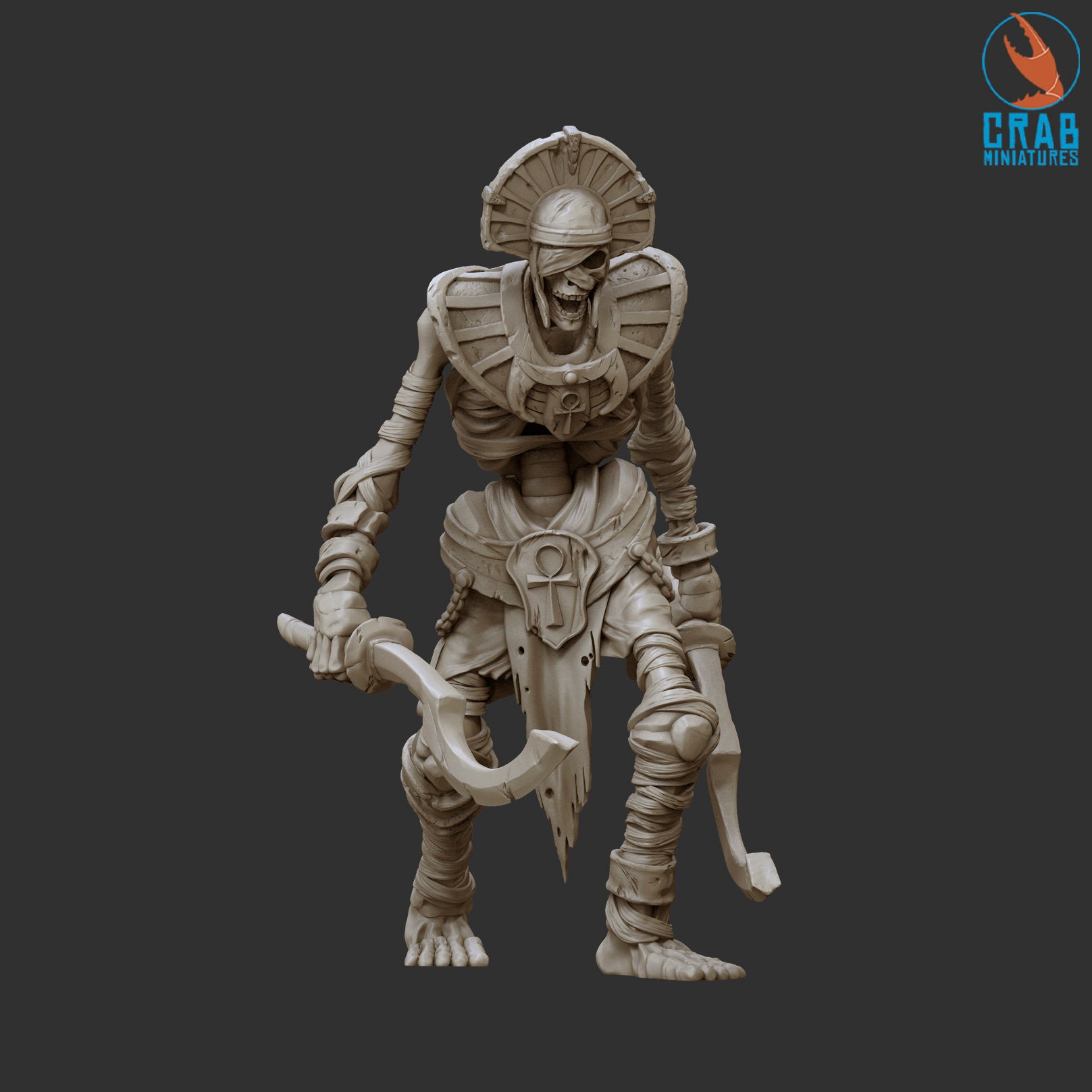 Giant Desert Skeleton E.g. for Khemri / Tomb Kings Bone Giant Proxy ...