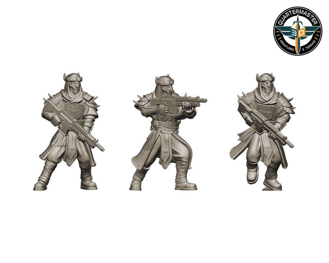 Cobra Cult Elite With Rifles (3 Models) | E.g. as Gangers for Necrotic ...