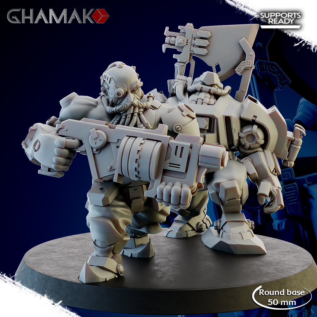 Space Dwarves Berserker Worm Rocket Team E G As Leagues Of Votann