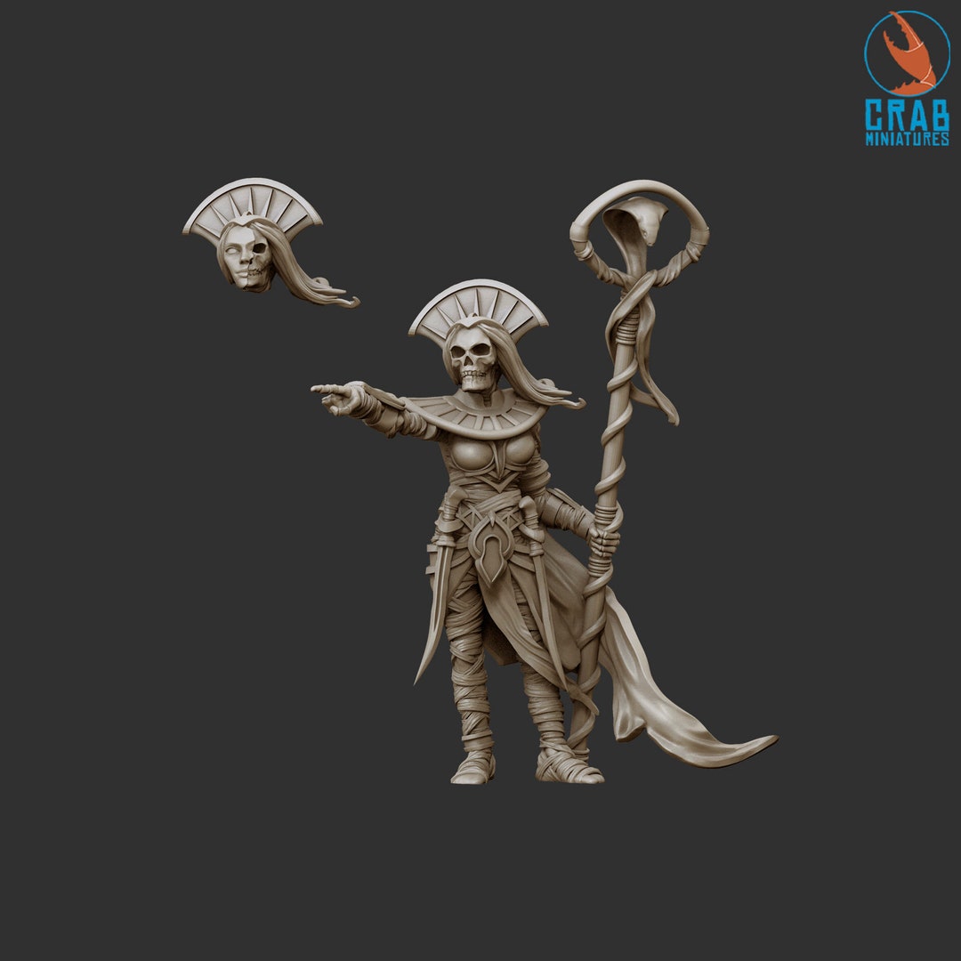 Queen | Undead Egyptian Desert Skeletons | Age of Fantasy - Etsy UK