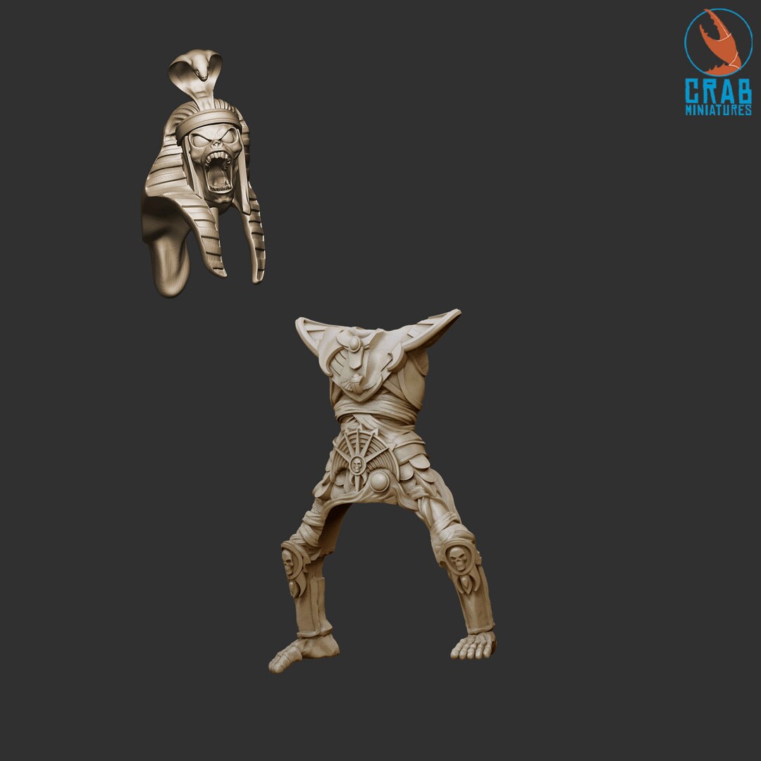 Sobek Dragon Rider: Pharaoh Mummy | Undead Egyptian Desert Skeletons ...