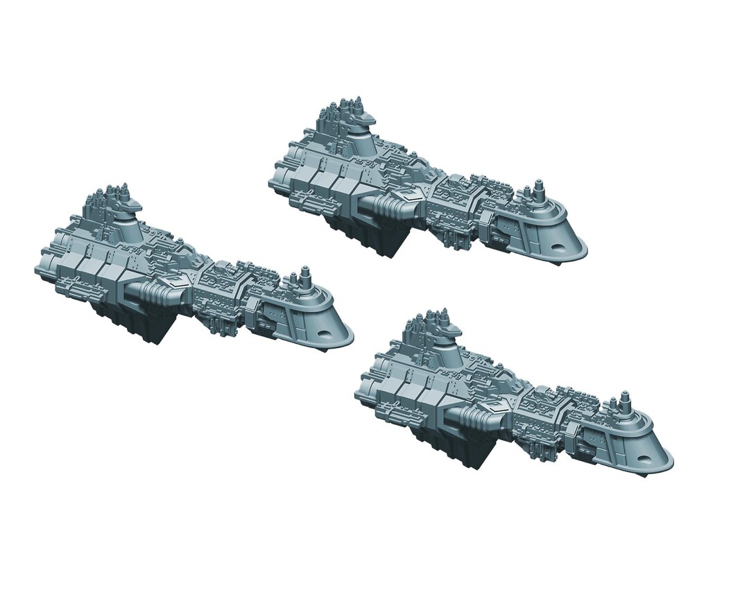 Imperial Heavy Destroyers 3 Models Imperial Infidel Proxy for ...