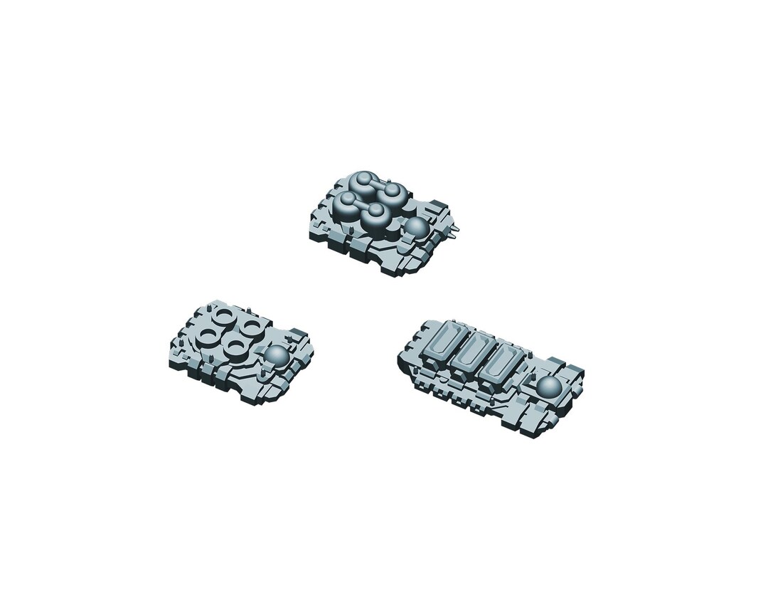 Stonekin Industrial Drone Barges (3 Models) | Demiurg Proxy for ...
