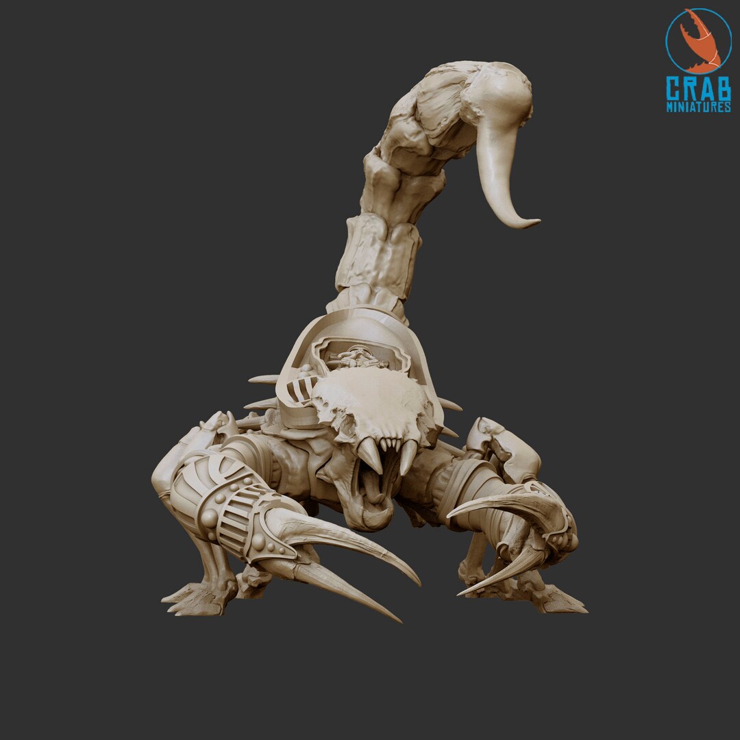 Giant Undead Scorpion | Undead Egyptian Desert Skeletons | Age of ...
