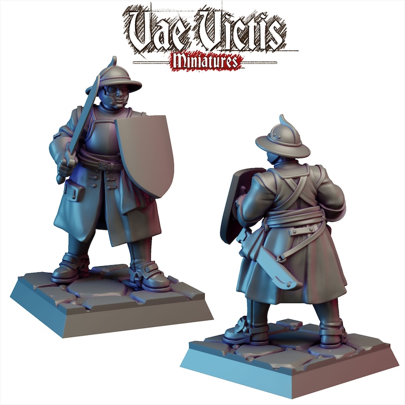 Vampire Hunters Infantry (5 Models) | Witch Hunters E.g. for Broheim ...
