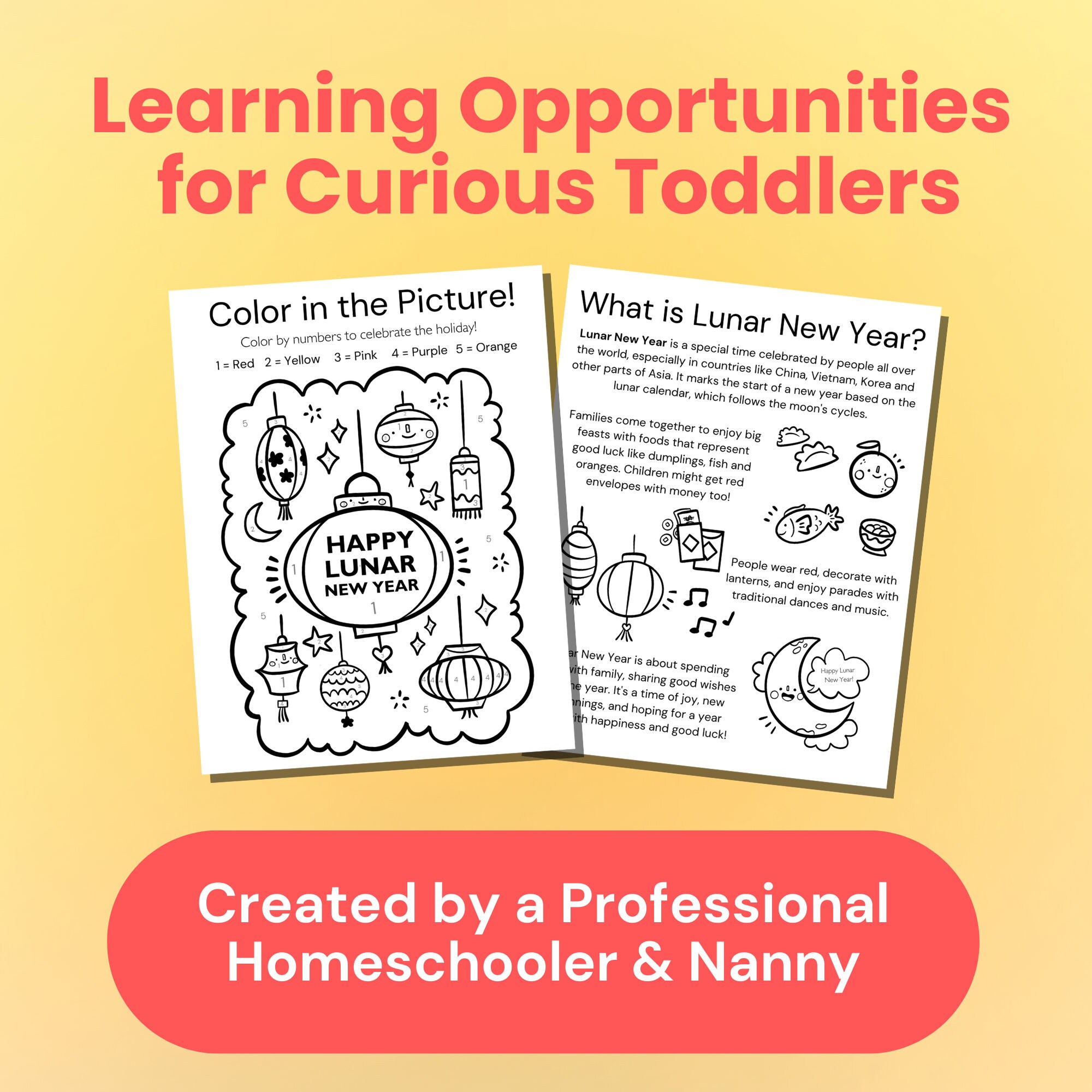 Fun and Educational Lunar New Year Worksheets and Activities for ...