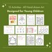 Printable Christmas Activity Pages for Pre-k and Kindergarten Kids - Etsy