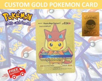 Charizard and Pikachu Tag Team Card - Etsy Ireland