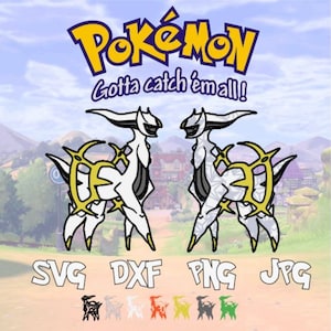 Arceus Svg - Etsy