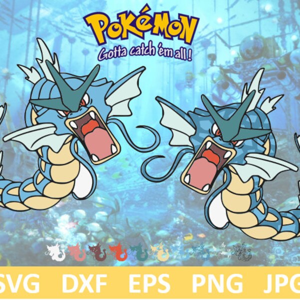 Gyarados - Etsy