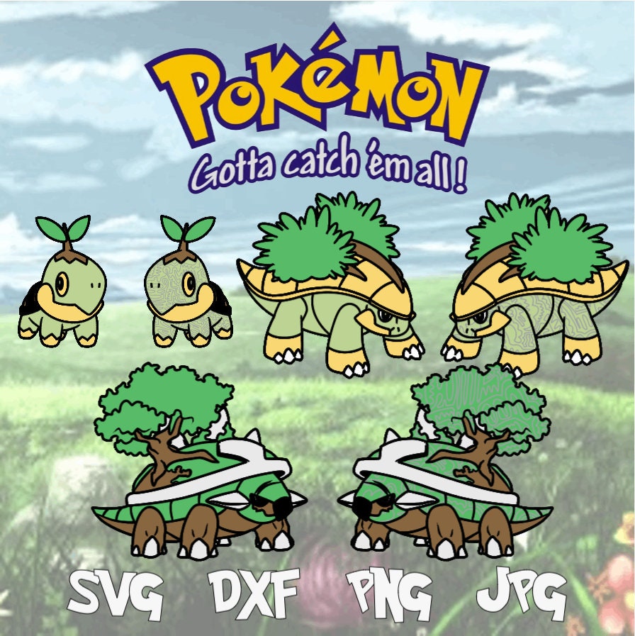 Pokemon Turtwig Evolution Chart