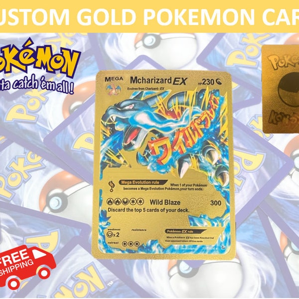 Mega Charizard X Ex Card - Etsy