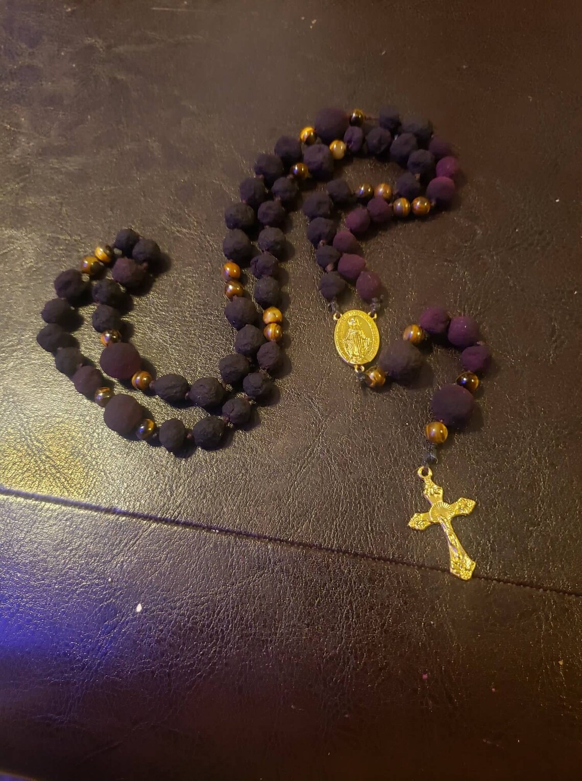 Handmade and Personalized Rosary Made From Real Rose Petals - Etsy