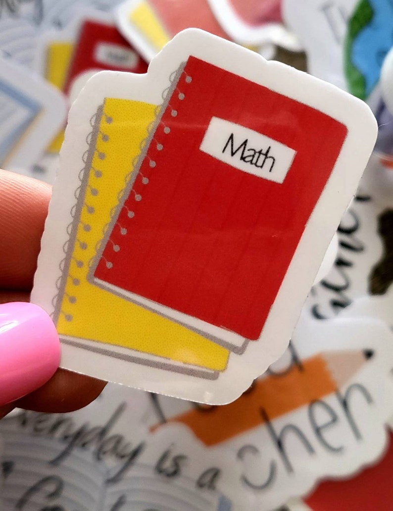 I Love My Teacher Sticker Pack teacher Appreciation Sticker Teacher ...