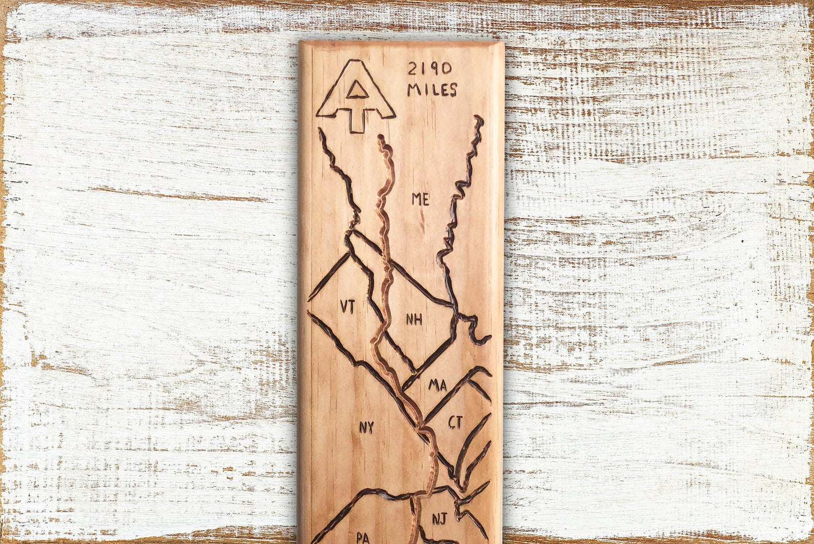Appalachian Trail Wall Map | Etsy Appalachian Trail Wall Map | Etsy