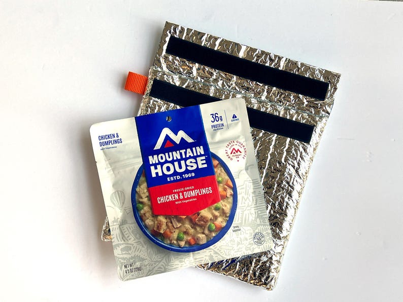 Ultralight Backpacking Food Cozy | Freeze-dried Meal Insulator | Hot ...