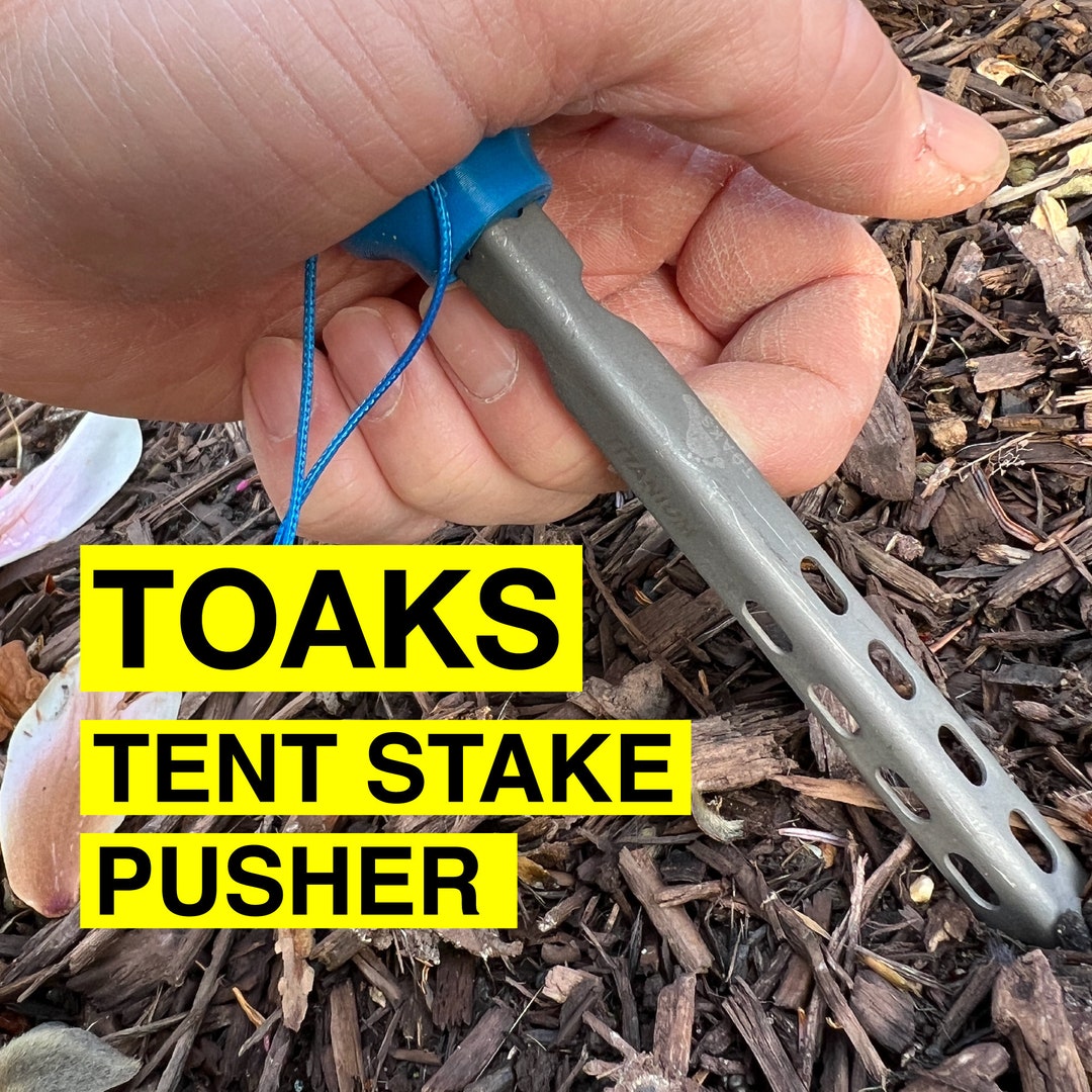 Tent Stake Pusher for Toaks 6.5" Titanium Stakes - Etsy