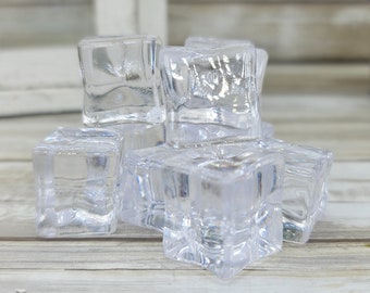 Large Faux Ice Cubes - Etsy