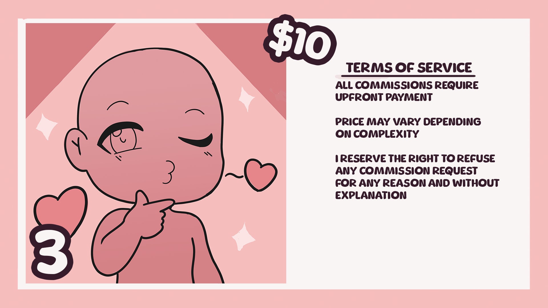 YCH, YCH Art Commission, Valentine's Day Art, Chibi Art, Base, OC Art ...