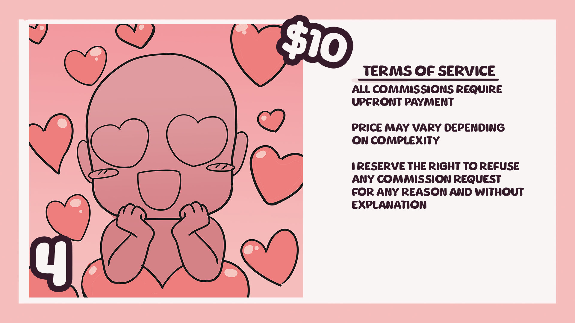 YCH, YCH Art Commission, Valentine's Day Art, Chibi Art, Base, OC Art Commission, Original ...