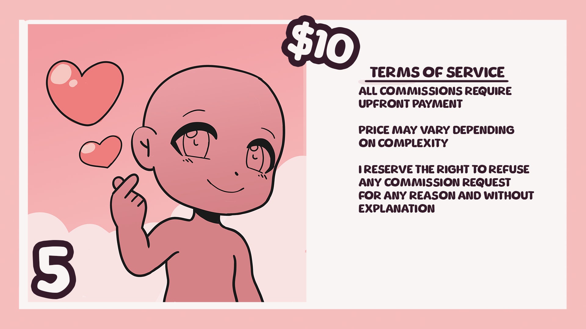 YCH, YCH Art Commission, Valentine's Day Art, Chibi Art, Base, OC Art ...