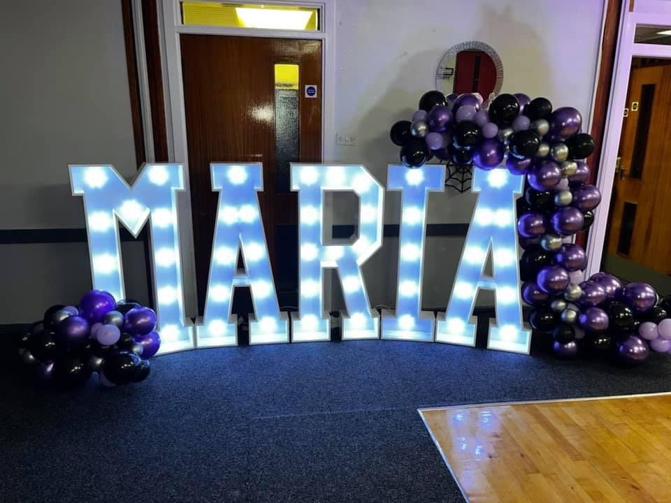 GIANT LED 4FT Light up Numbers/letters for Every Event! - Etsy UK