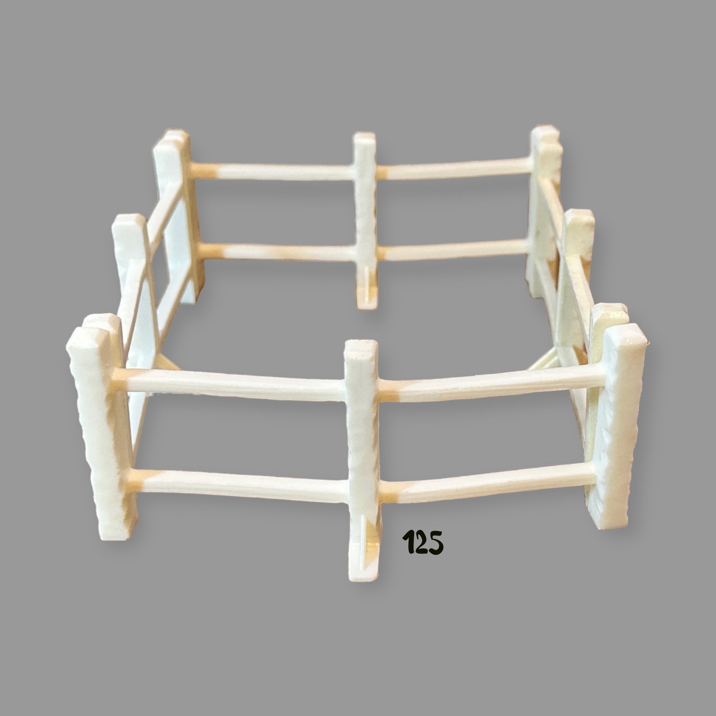 Fisher Price Little People White Fence Section 4pc Set Vintage - Etsy