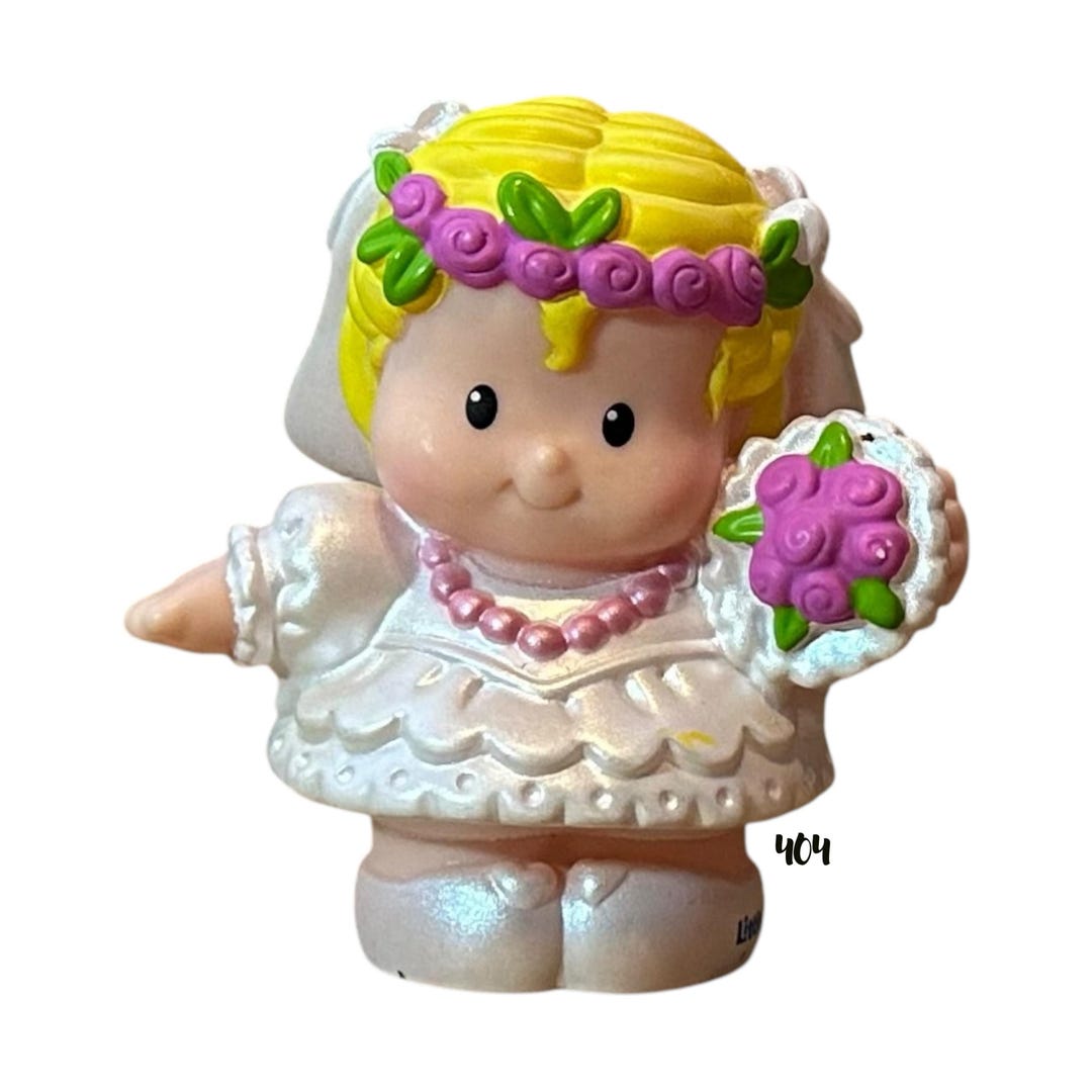 Fisher Price Little People Figure 2007 Wedding Bride Sarah Lynn Girl ...