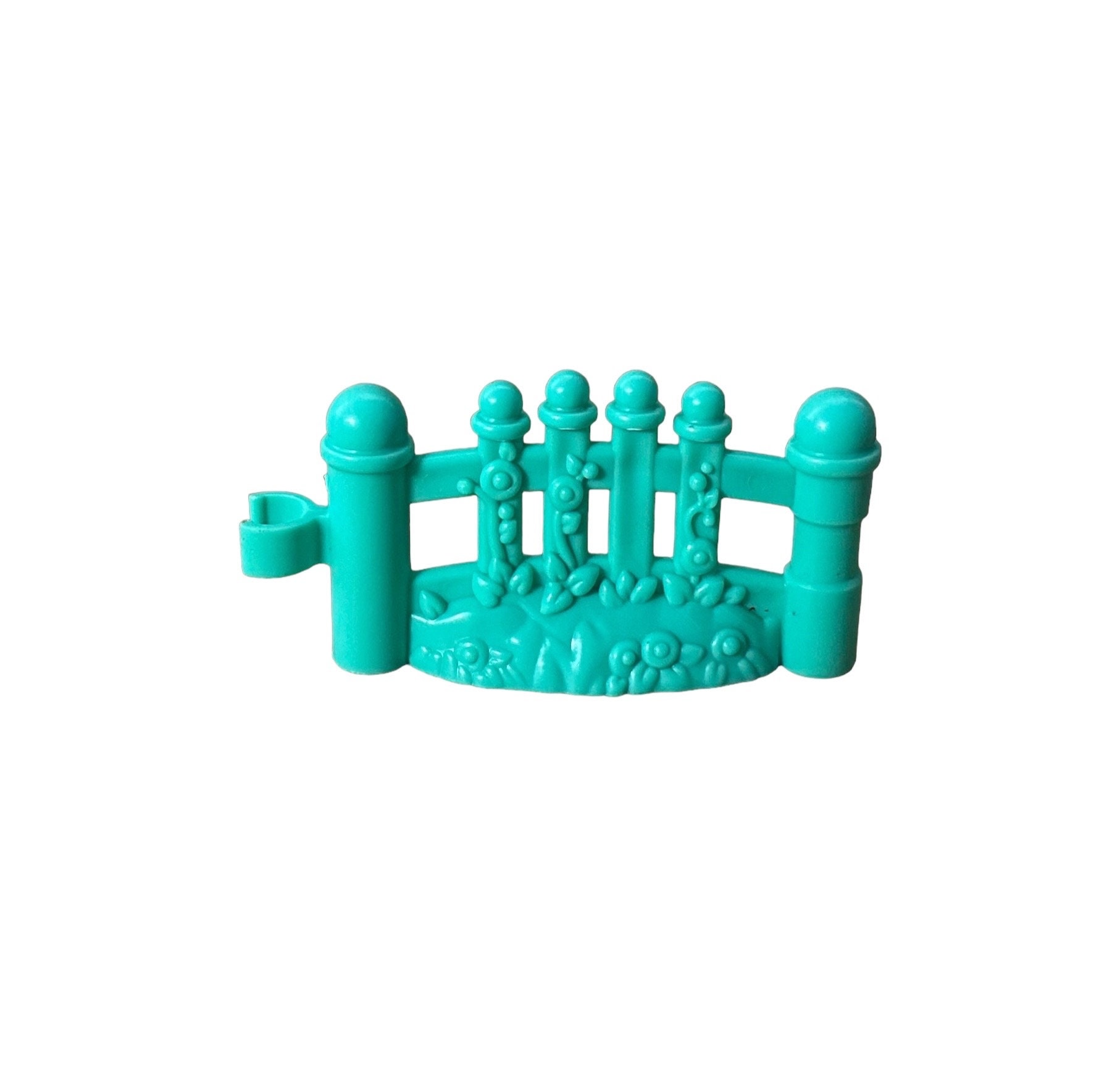 Fisher Price Little People Green Fence Post Wall Garden Flowers ...