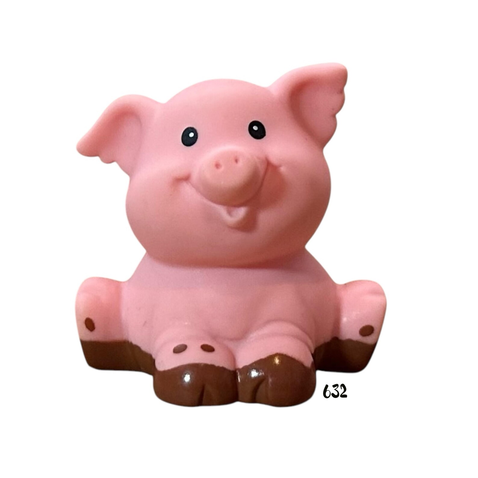 Fisher Price Little People 1997 Pink Muddy Pig Animal Vintage Toy Farm ...