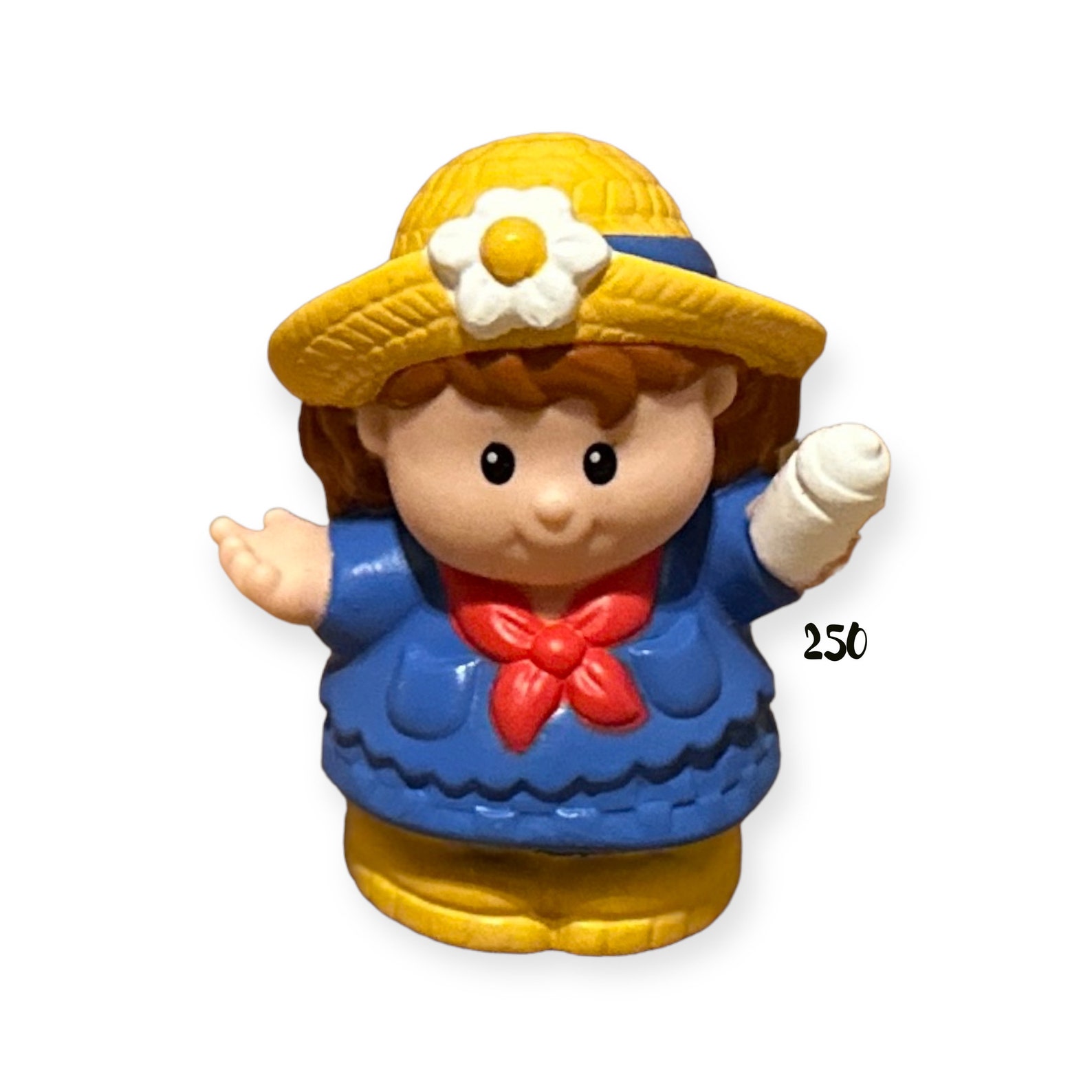 Fisher Price Little People Figure Doll Zookeeper Girl With Milk Zoo ...