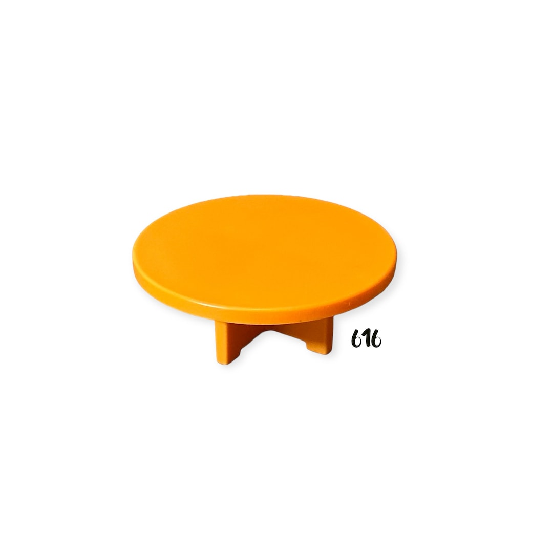 Fisher Price Little People Orange Round Table Kitchen - Etsy