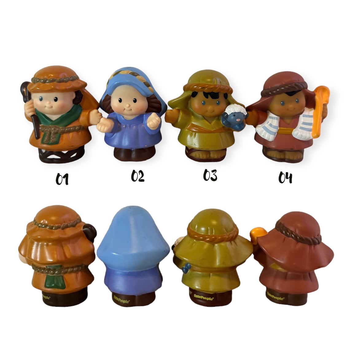 Fisher Price Little People Figure Joseph Mary Shepherd Jesus - Etsy