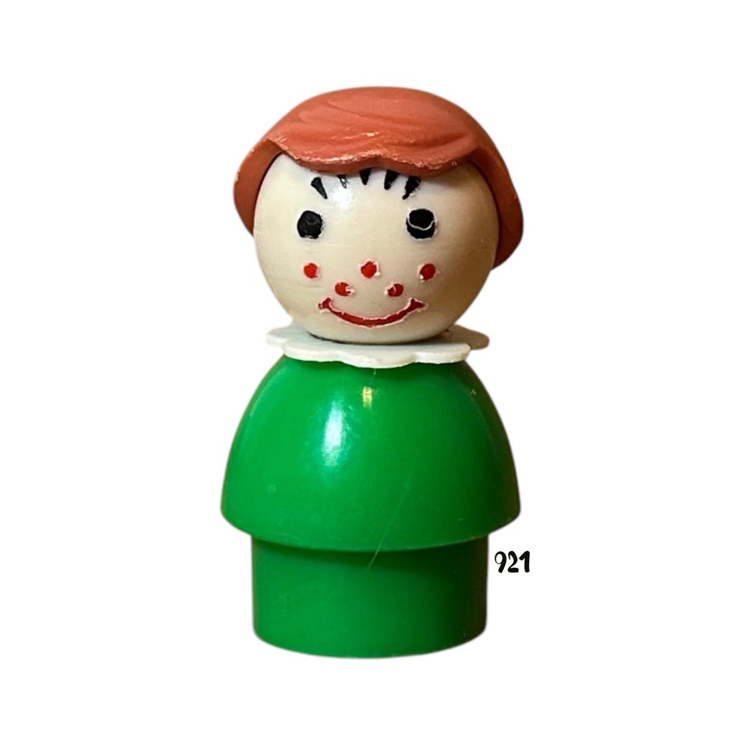 Fisher Price Little People Figure Green Girl With Freckles Daughter ...